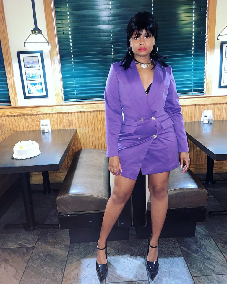 Richmond-based female rapper and singer Tally Bandz displays yet ...