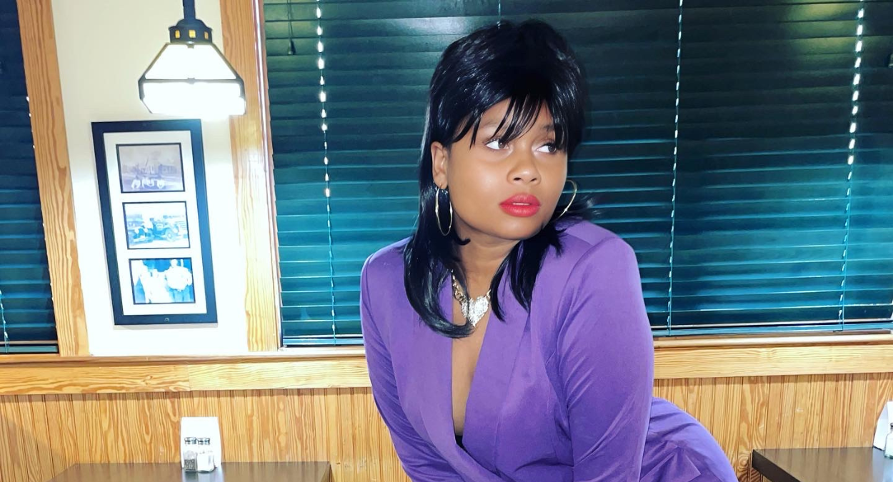 Richmond-based female rapper and singer Tally Bandz displays yet ...